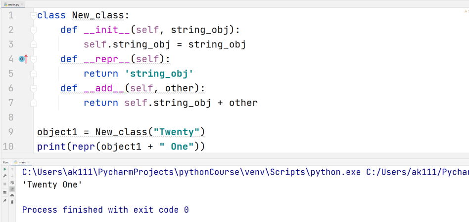 Python Magic Methods — TutorialBrain