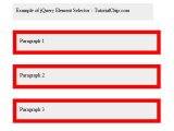 Jquery Element Attribute And Css Selectors Capabilities Tutorialchip