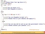 Nested If In C Programming