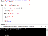 C Program To Print Pyramid Pattern