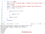 Star Pattern Program In Cpp Templates Sample Printables
