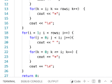 C Program To Print Left Arrow Star Pattern
