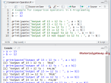 Comparison Operators In R Programming
