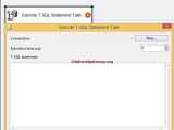 Execute T Sql Statement Task In Ssis