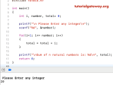 While Loop In C