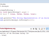 Java Tostring To Convert Array To String