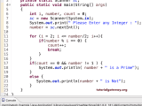 Java Program To Check Prime Number
