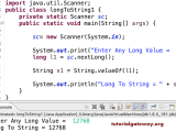 Java Program To Convert Long To String