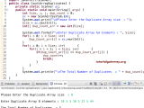 Java Program To Count Array Duplicates
