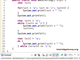 Java Program To Display Alphabets From A To Z