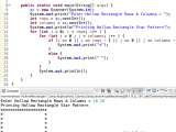 Java Program To Print Hollow Rectangle Star Pattern