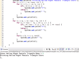 Java Program To Print Hollow Right Pascals Star Triangle