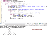 Java Program To Print Pascal Triangle