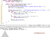 Java Program To Print Pyramid Star Pattern