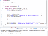 Java Program To Find Area And Perimeter Of Rectangle