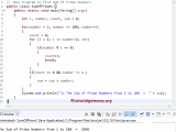 Java Program To Find Sum Of Prime Numbers