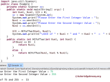 Java Program To Find Gcd Of Two Numbers