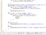 Java Program To Find Matrix Is A Symmetric Matrix
