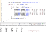 Java Program To Perform Arithmetic Operations On Matrix