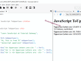 Javascript Touppercase