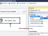 Move Multiple Files Using File System Task In Ssis