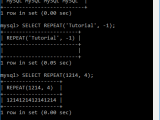 Mysql Repeat Function