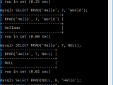 Mysql Rpad Function