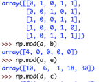 Python Numpy Arithmetic Operations