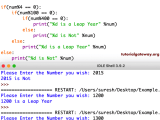 Python Program To Check Leap Year Or Not