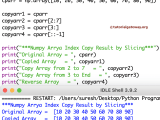 Python Program To Copy An Array