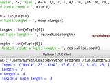 Python Program To Find Tuple Length