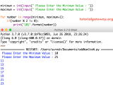 Python Program To Print Odd Numbers From 1 To N
