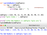 Python Program To Print Odd Numbers In Tuple