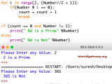 Python Program To Find Prime Number
