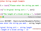 Python String Length