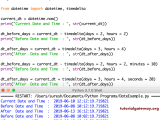 Difference Between Two Dates Datetime Python Printable Forms Free Online