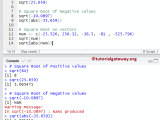 R Sqrt Function