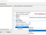 Referential Integrity In Sql Server