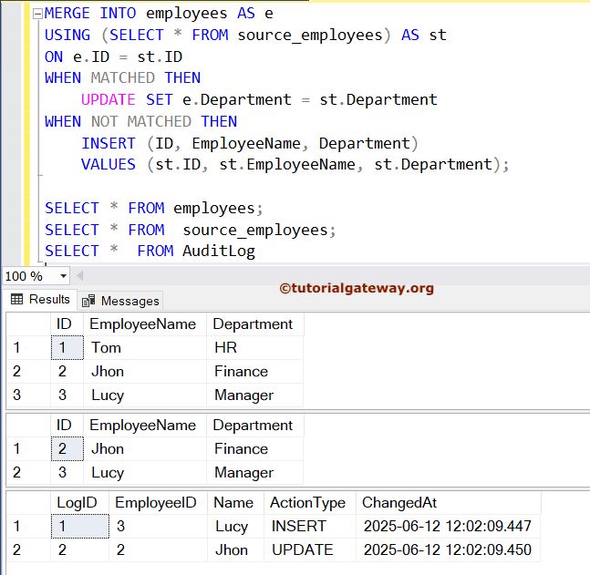 Understanding The Sql Merge Statement - Best Landscape Images in Ultra HD