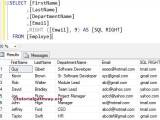 Sql Right Function