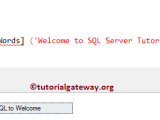 Sql Reverse String Words