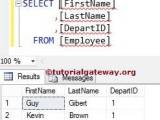 Sql Select Into Statement