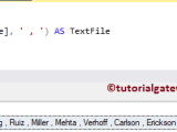 Sql String Agg Function
