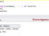 Sql String Agg Function