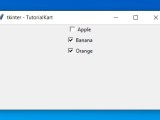 Python Tkinter Checkbutton Examples