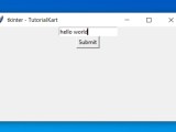 Python Tkinter Entry Examples