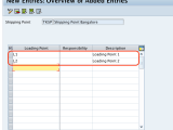 How To Maintain Loading Point In Sap Sd