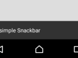 Kotlin Android Snackbar Example