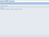 How To Create An Abap Program In Sap Tutorialkart Com