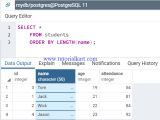 Postgresql Order By Ascending And Descending Orders